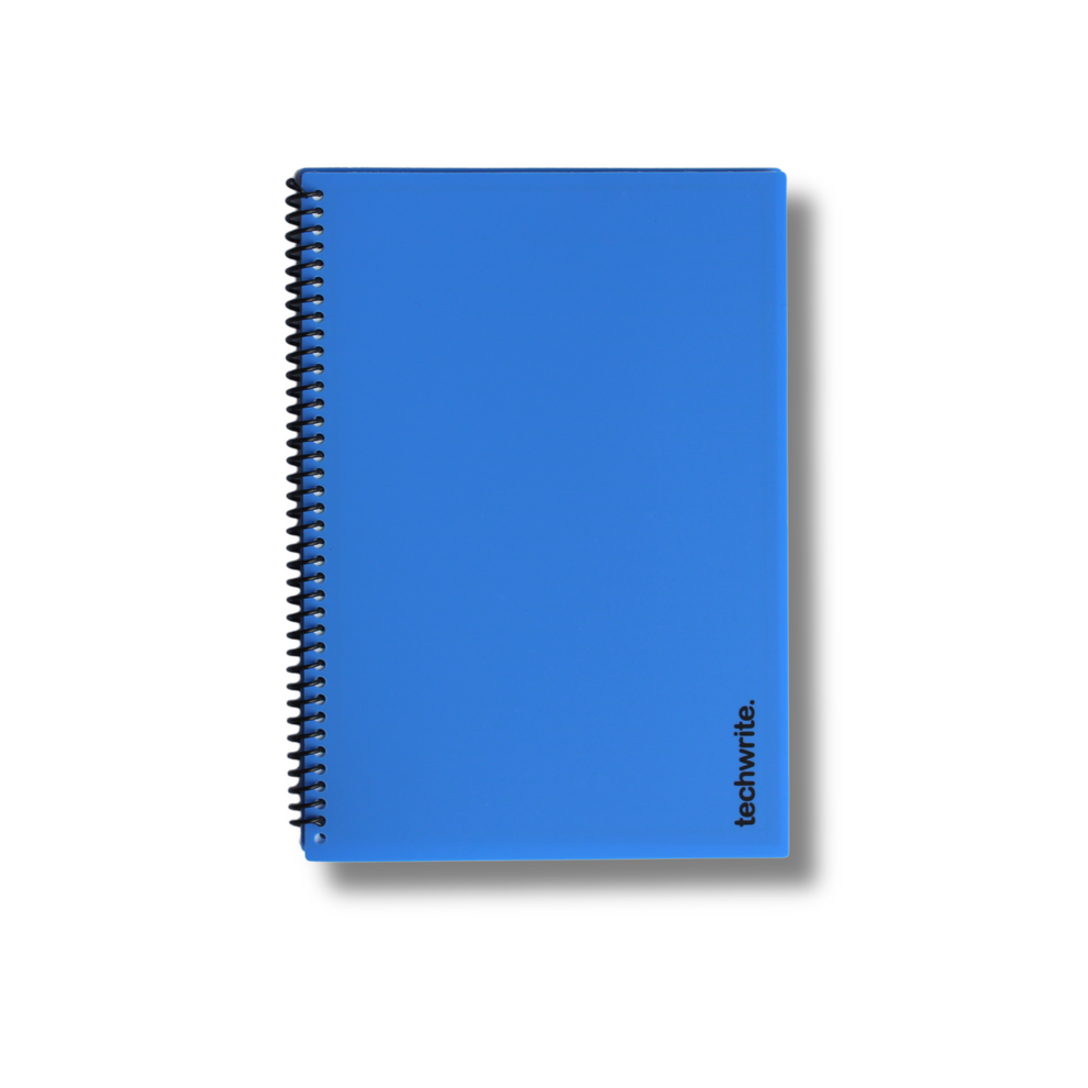 Techwrite Libreta Reutilizable Azul